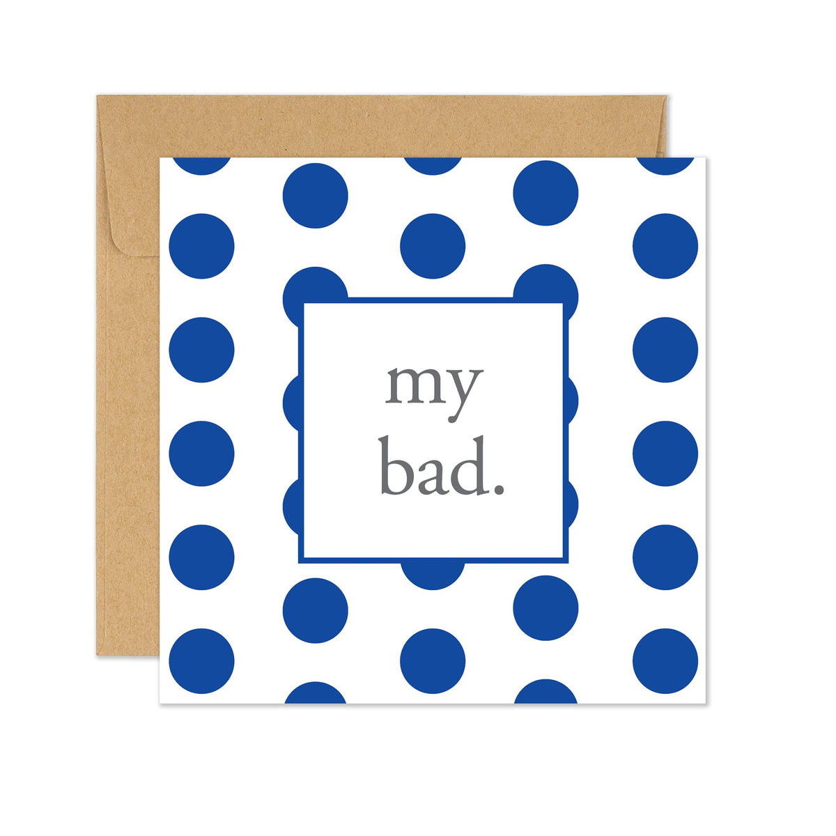 My Bad Card – The Crafter Way